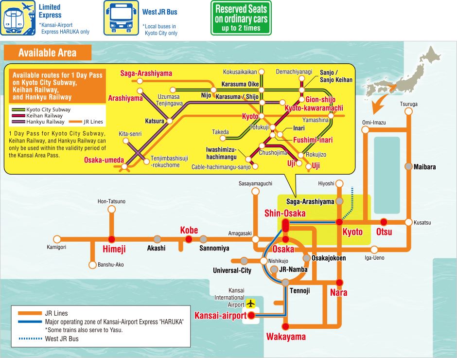 JR West Kansai Area Pass: Where To Buy It In 2023